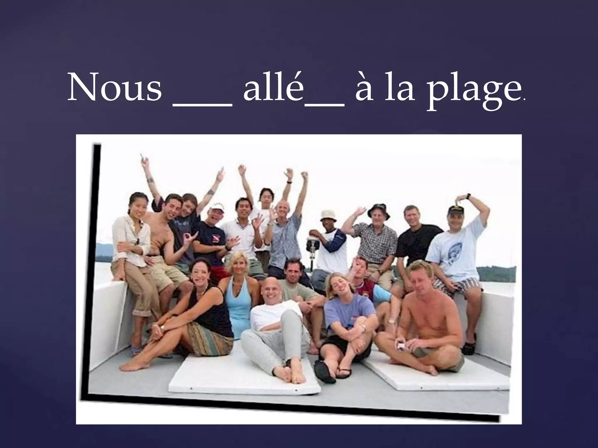 Passe Compose with Etre (Dr. and Mrs. P Vandertramp) | PPT