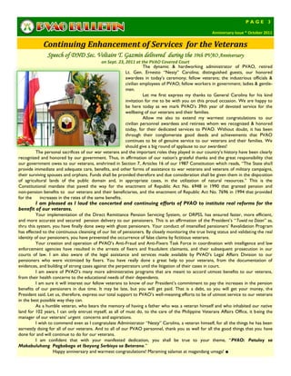 Pvao bulletin anniversary issue | PDF