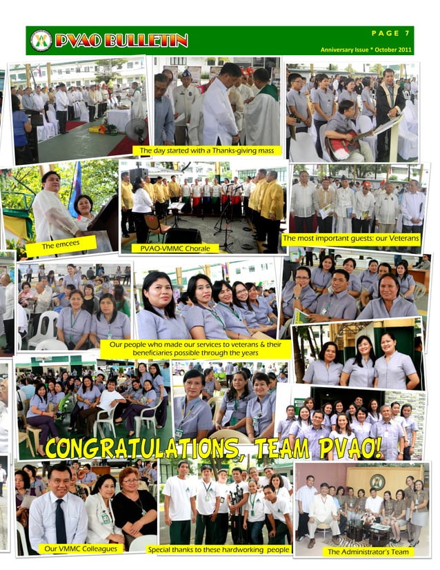 Pvao bulletin anniversary issue | PDF