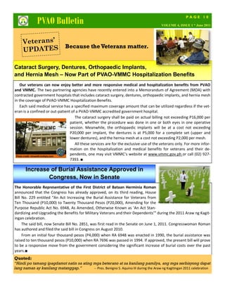 Pvao bulletin june 2011 issue | PDF