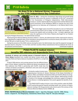 Pvao bulletin june 2011 issue | PDF