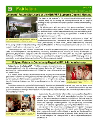 Pvao bulletin june 2011 issue | PDF