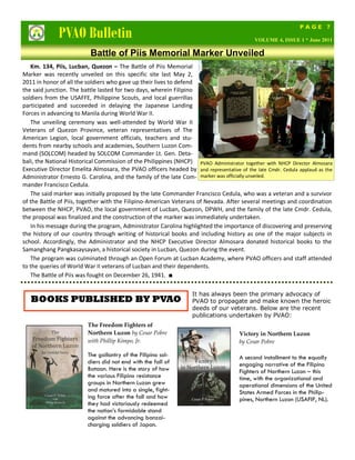 Pvao bulletin june 2011 issue | PDF