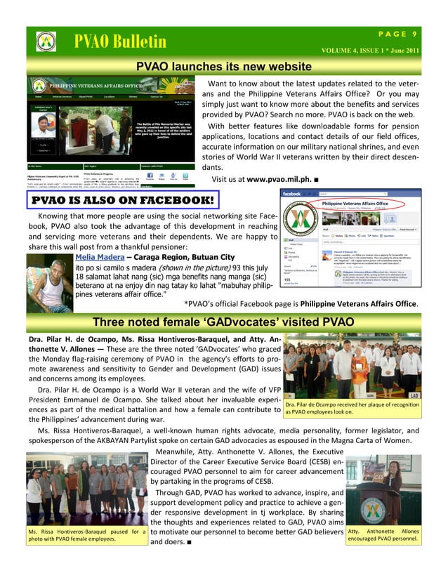 Pvao bulletin june 2011 issue | PDF