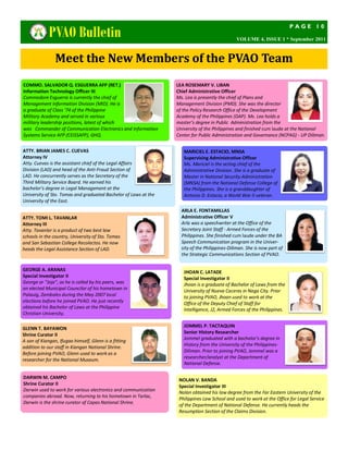 Pvao bulletin september 2011 issue | PDF