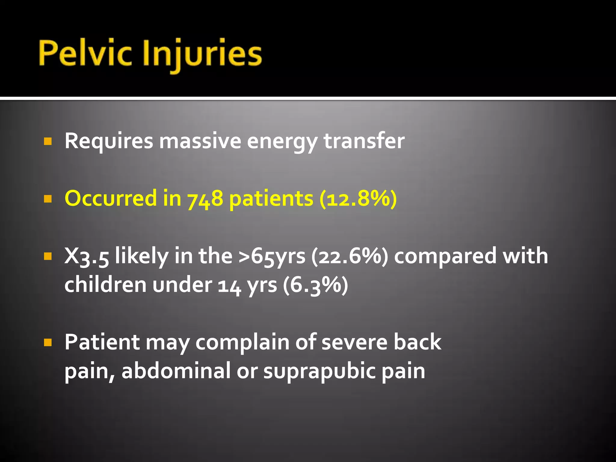Pedestrian Vehicle Accidents 'Common Injuries Patterns' | PPTX