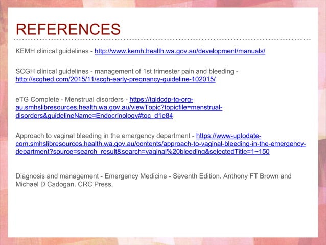 PV Bleeding | PPTX | Pregnancy | Reproductive Health