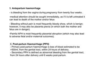 Pv Bleeding A+E | PPT