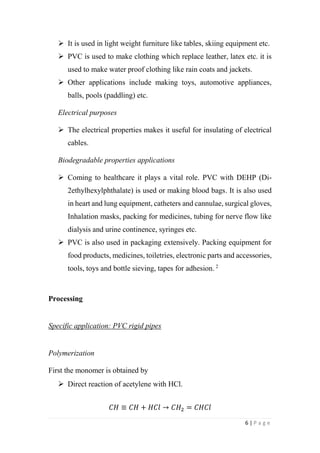 Polyvinyl Chloride | PDF