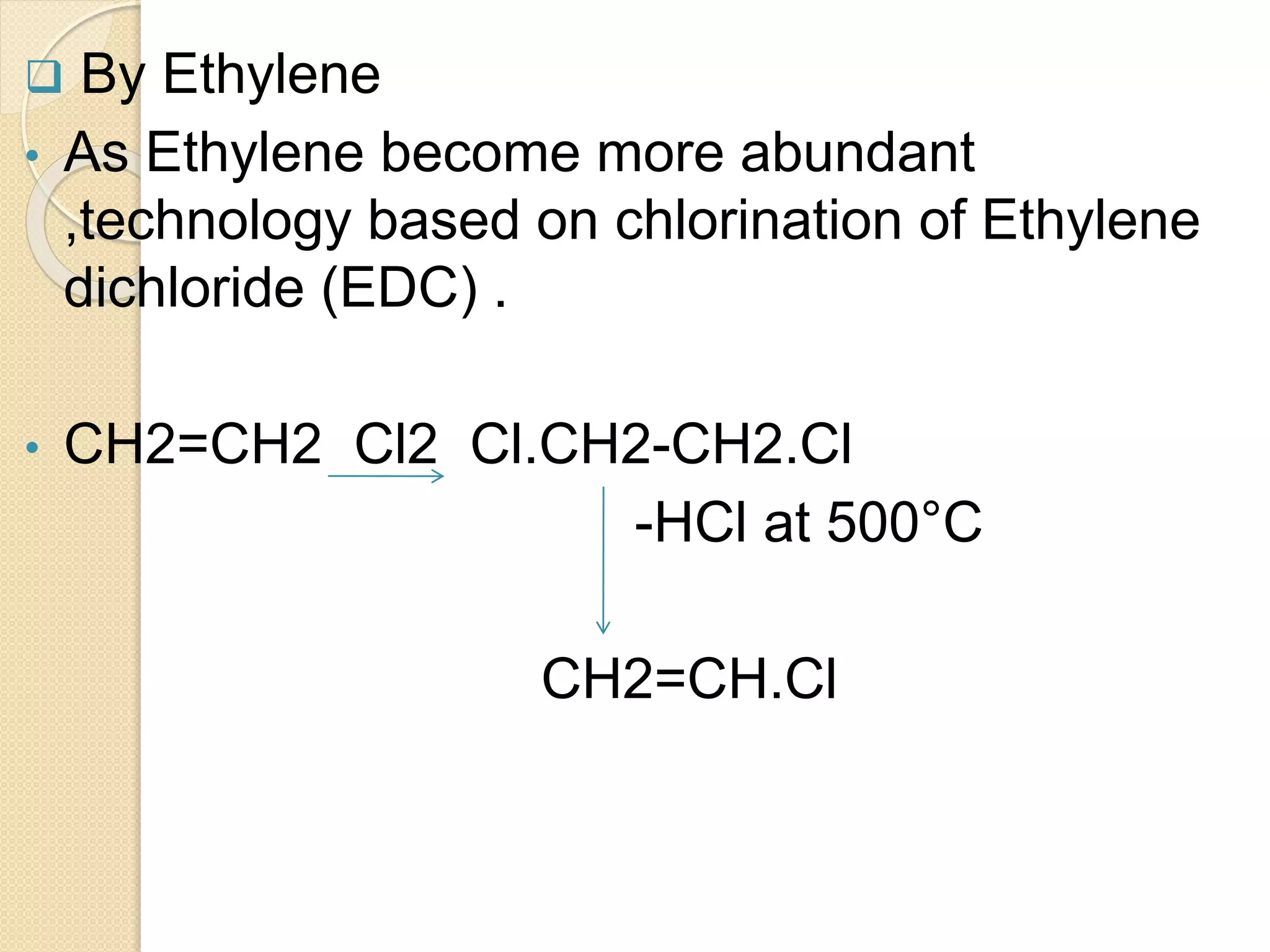 Polyvinylchloride(PVC). | PPTX