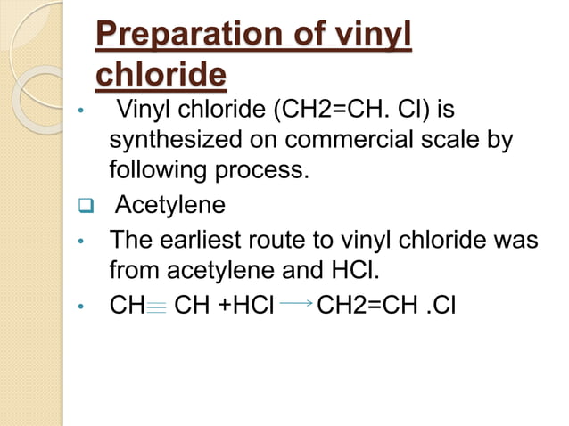 Polyvinylchloride(PVC). | PPTX