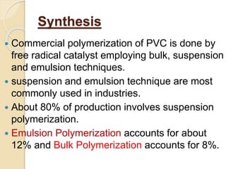 Polyvinylchloride(PVC). | PPTX