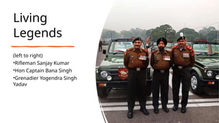 Param Vir Chakta Story- Hon Captain Bana Singh | PPTX