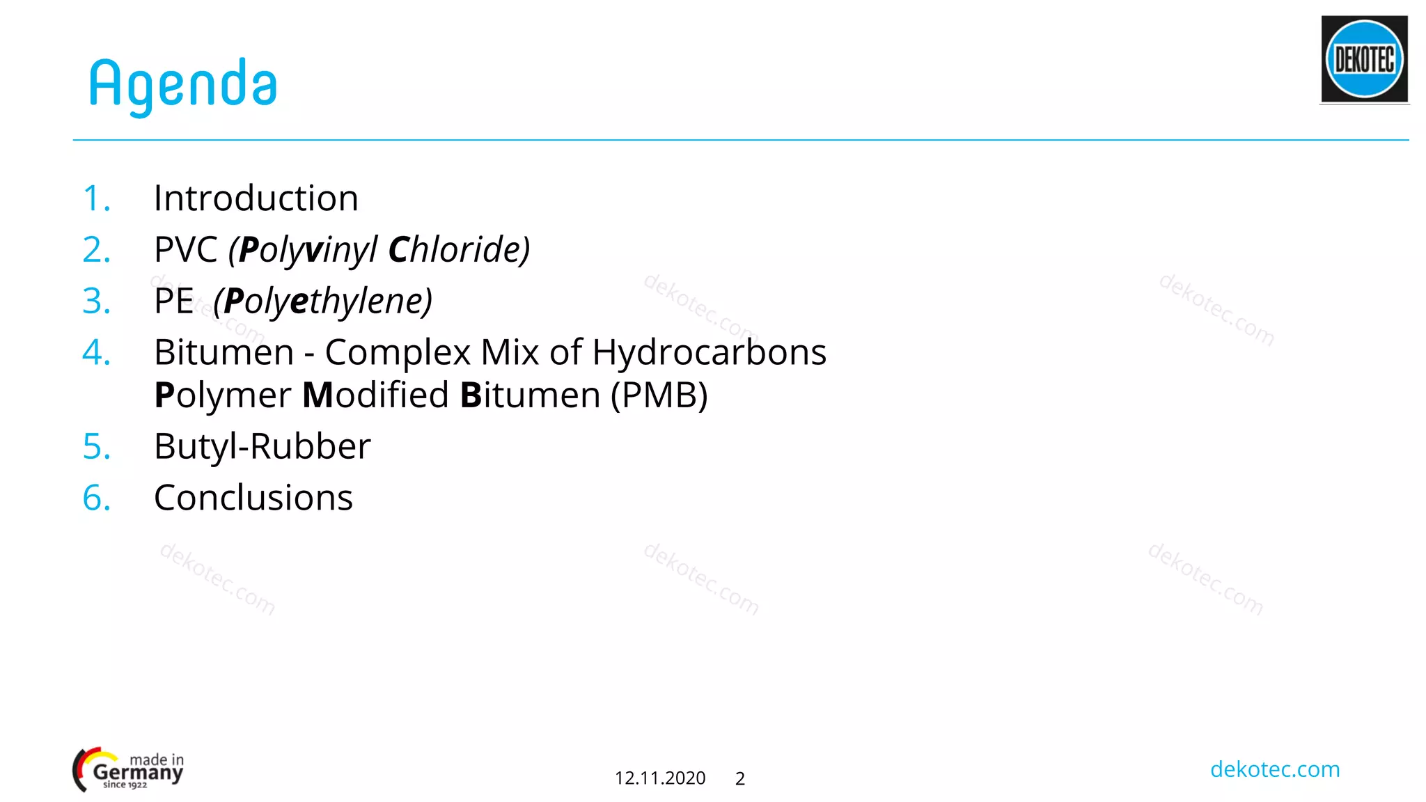 Polymeric tapes: What are the differences of PVC – Bitumen and PE ...
