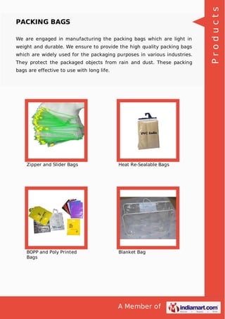 PVC India, New Delhi, PVC Products | PDF | Manufacturing Industry ...