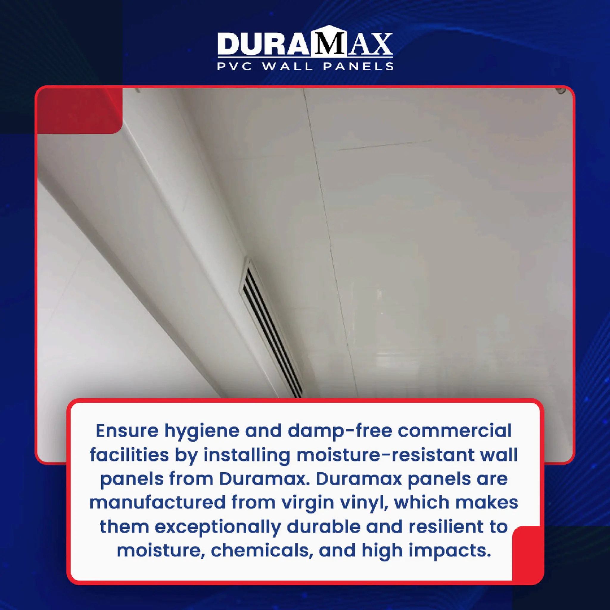 PVC moisture-resistant wall paneling: FDA-compliant and ASTM-certified ...