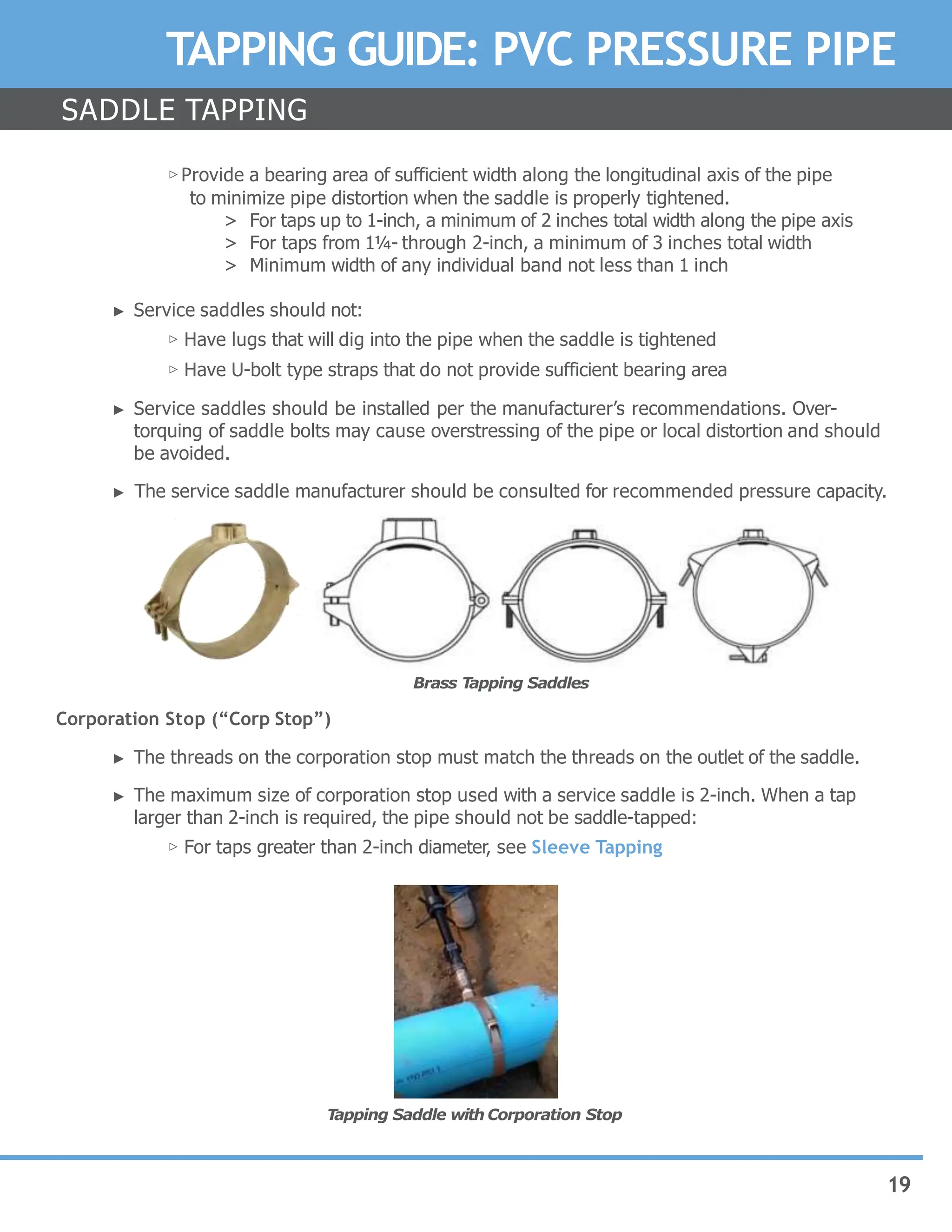 PVC Pressure Pipe Tapping Guide Uni Bell | PPTX