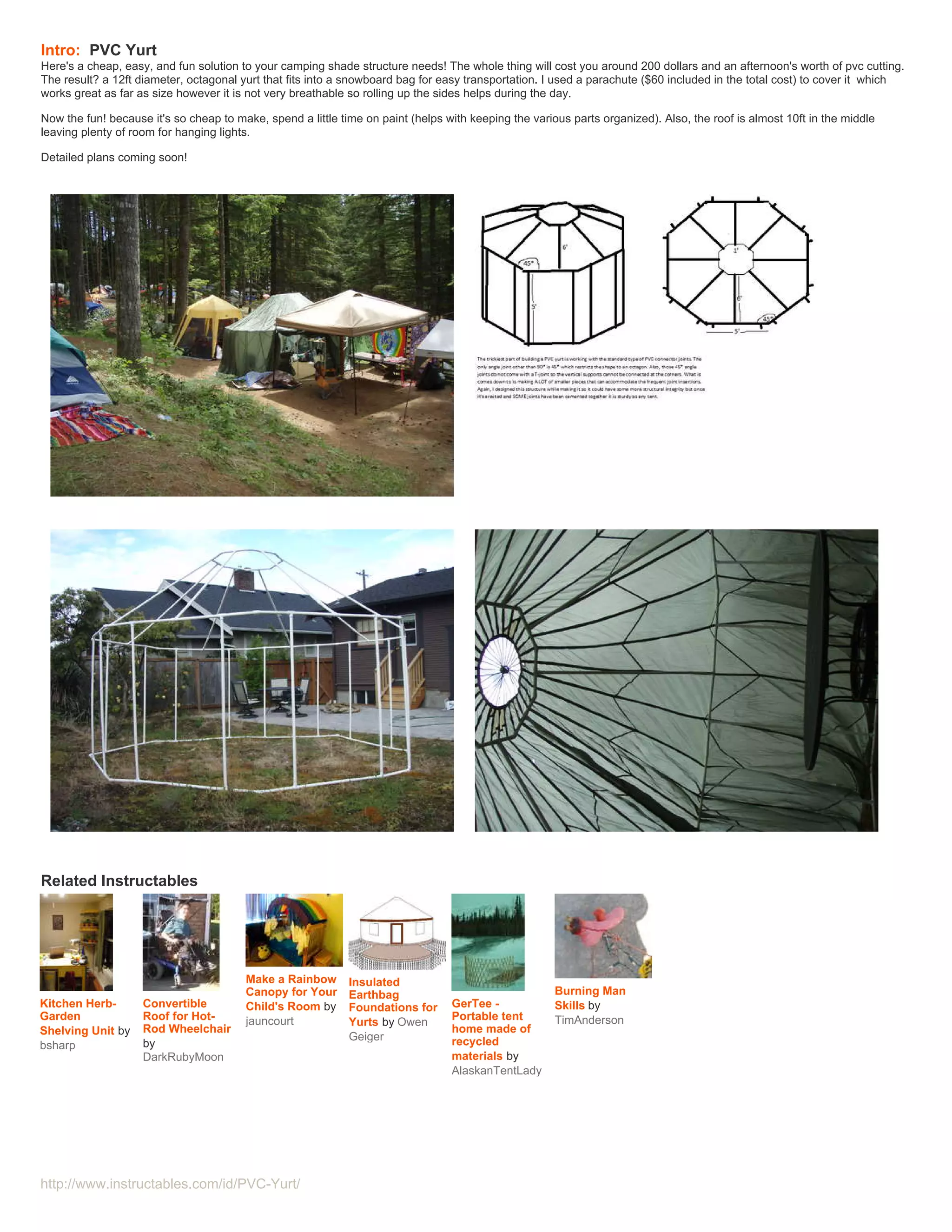 Pvc yurt | PDF | Free Download