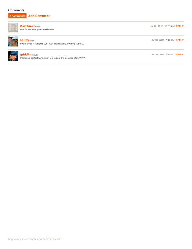 Pvc yurt | PDF | Free Download