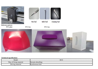 PVC box sample maker cutter plotter | PPT