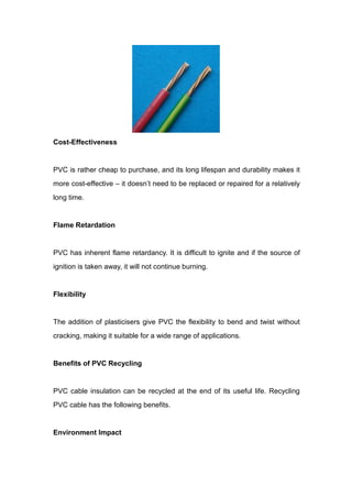 PVC Cable and PVC Recycling | PDF