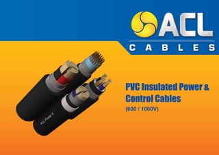 PVC Catalogue pdf of ACL Cables . Industriapower | PDF