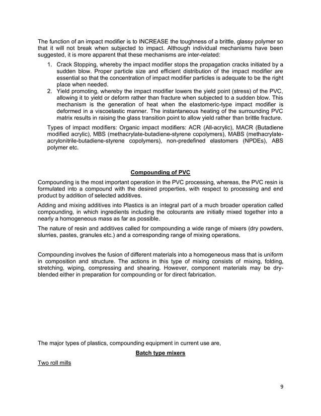 PVC Compounding1-NSA WITH DIAGRAMS & FORMULATIONS-1.pdf | Chemistry ...