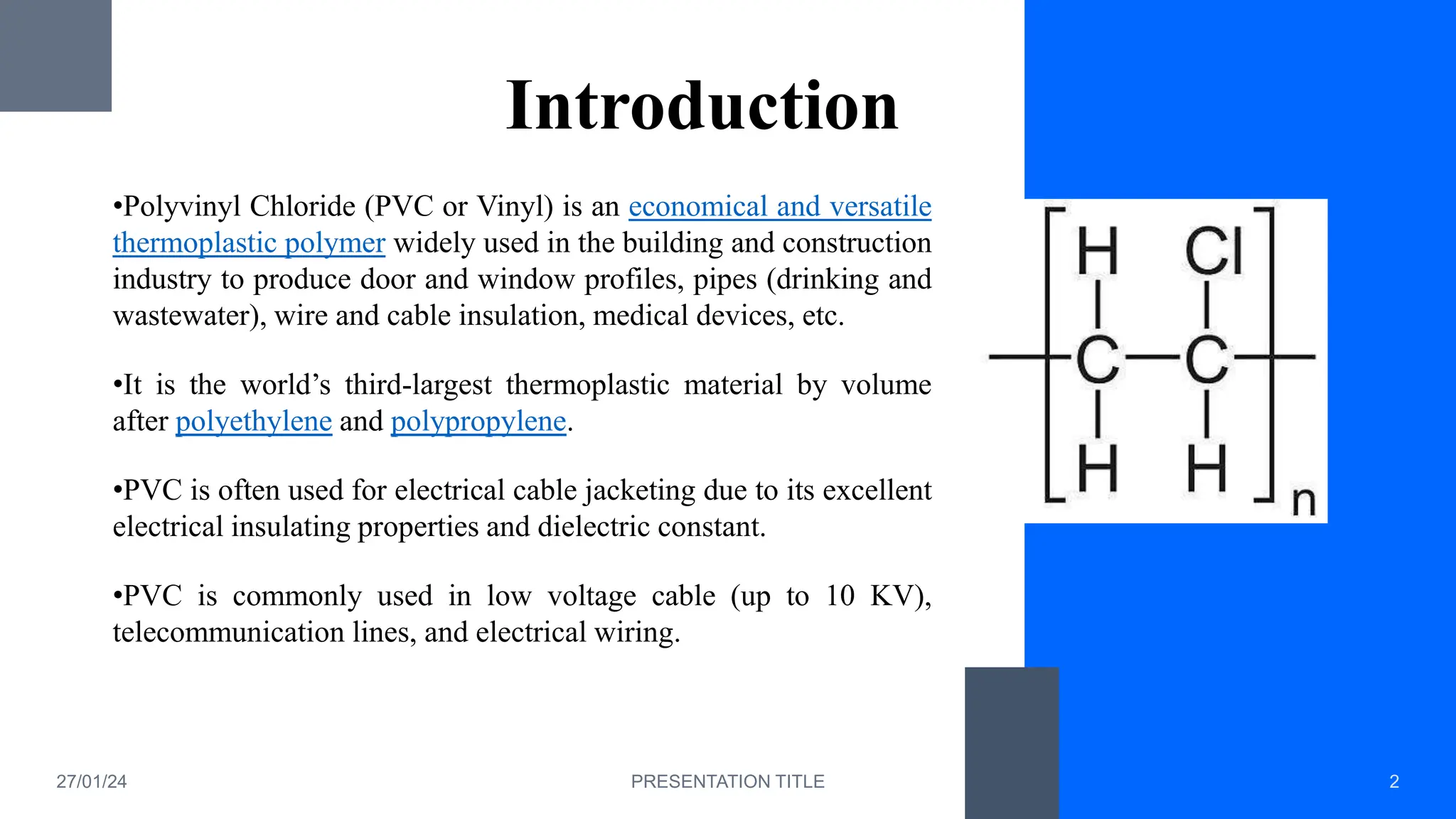 PVC Compounds for wire and Cabels .pptx