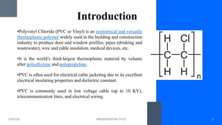 PVC Compounds for wire and Cabels .pptx