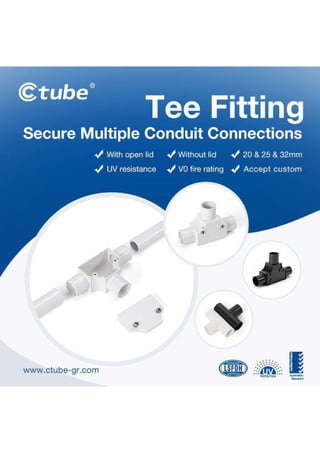 PVC conduit Tee Fittings, PVC conduit Fittings Manufacturer and ...