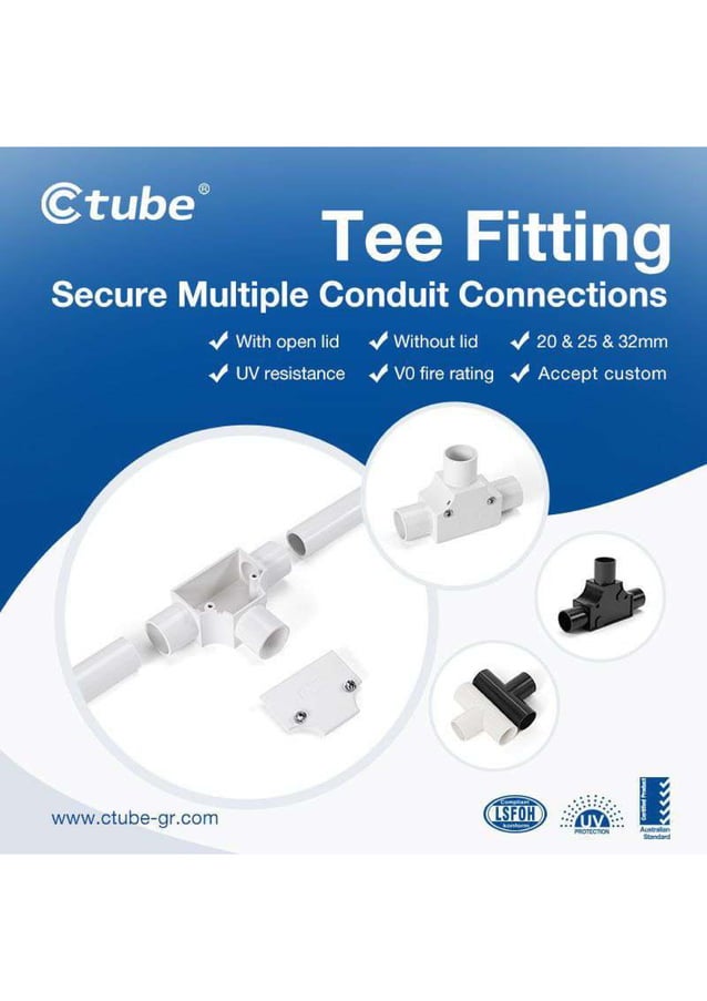 PVC conduit Tee Fittings, PVC conduit Fittings Manufacturer and ...