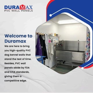 PVC Dog Kennel Walls Guarantee Hygiene-Compliant Dog Kennel .pdf