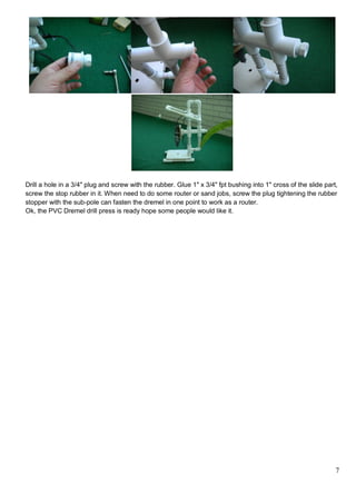 Pvc dremel drill press | PDF