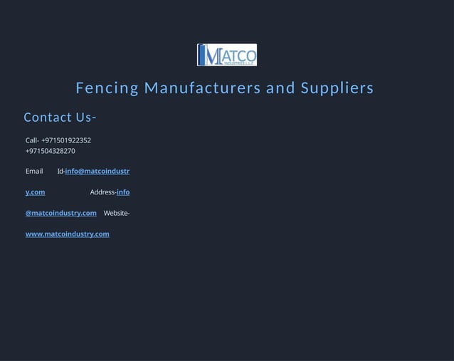 Durability and Sustainability of PVC Eco Fence | PPTX