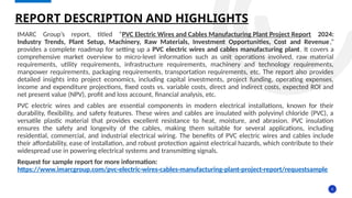 PVC Electric Wires and Cables Manufacturing Plant Project Report.pptx