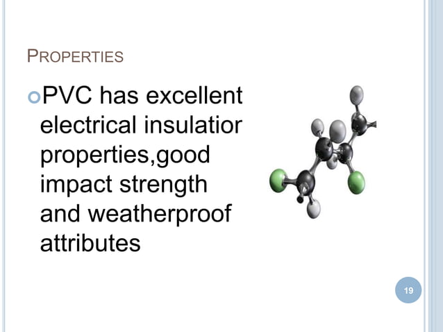Pvc | PPTX | Chemistry | Science