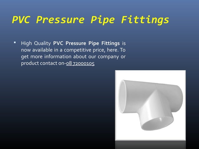 Pvc fittings (2) | PPT