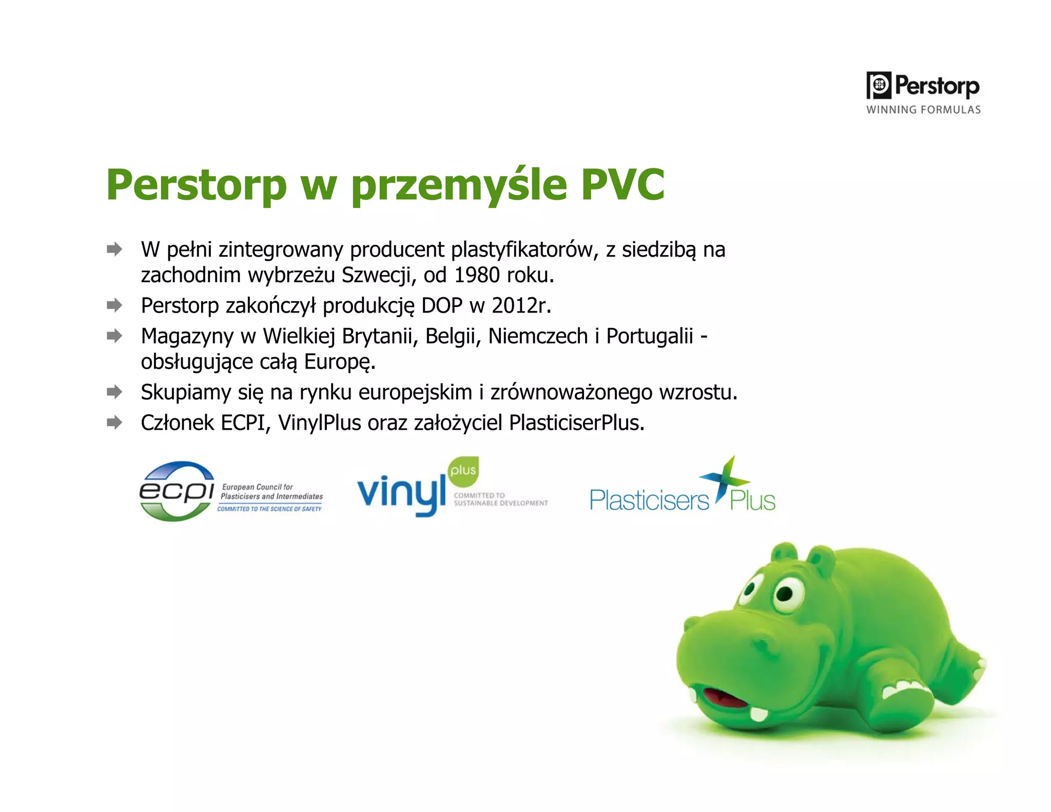 Pvc formulation perstorp in Polish 2014 | PPT