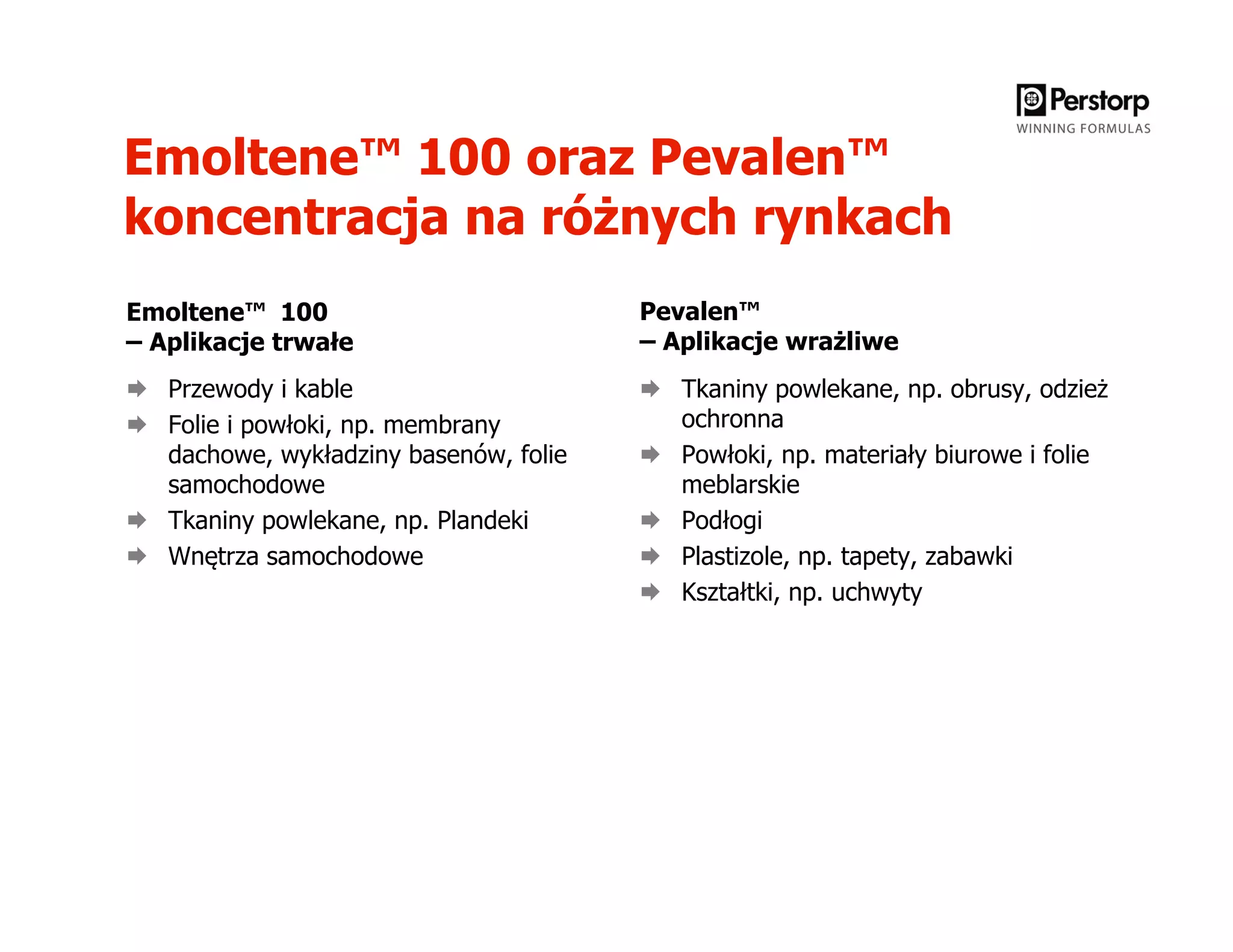 Pvc formulation perstorp in Polish 2014 | PPT