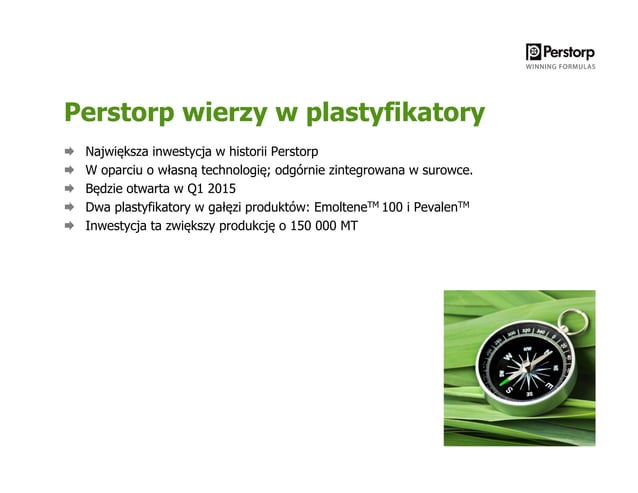 Pvc formulation perstorp in Polish 2014 | PPT