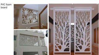 Use of Plastic, PVC, FRP in Architecture and Construction industry | PPT