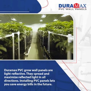 PVC Grow Room Wall Material Promise Clean And Sterile Grow Room ...