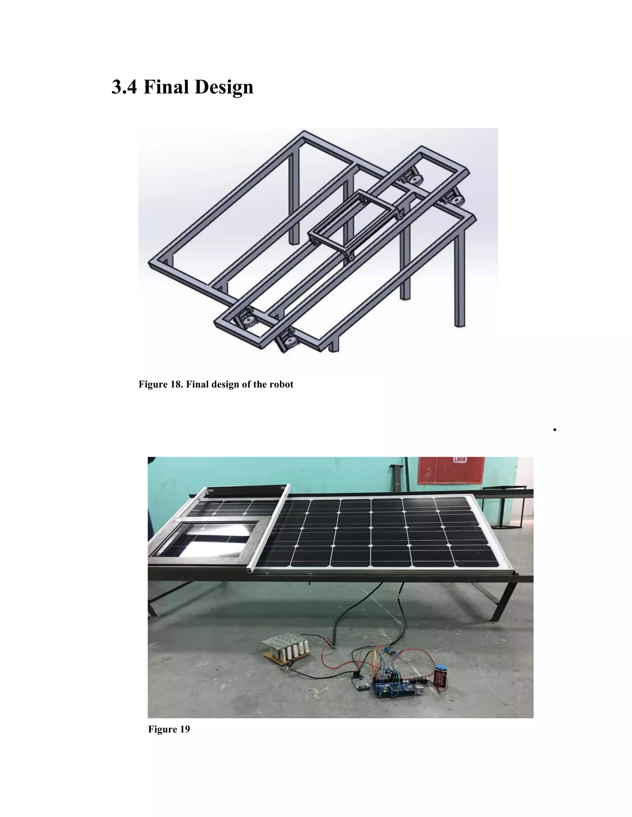 Pv cleaning robot project final | PDF