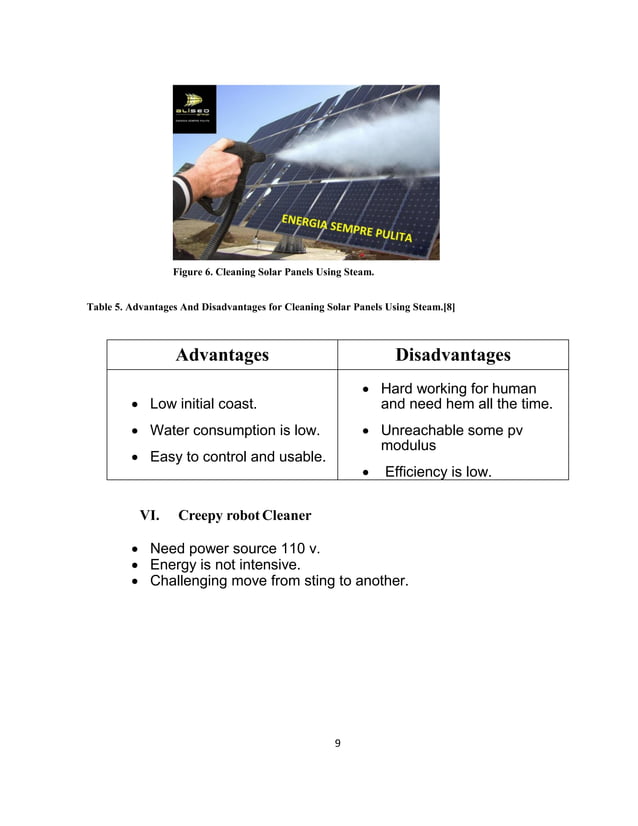 Pv cleaning robot project final | PDF | Indoor Environmental Quality ...