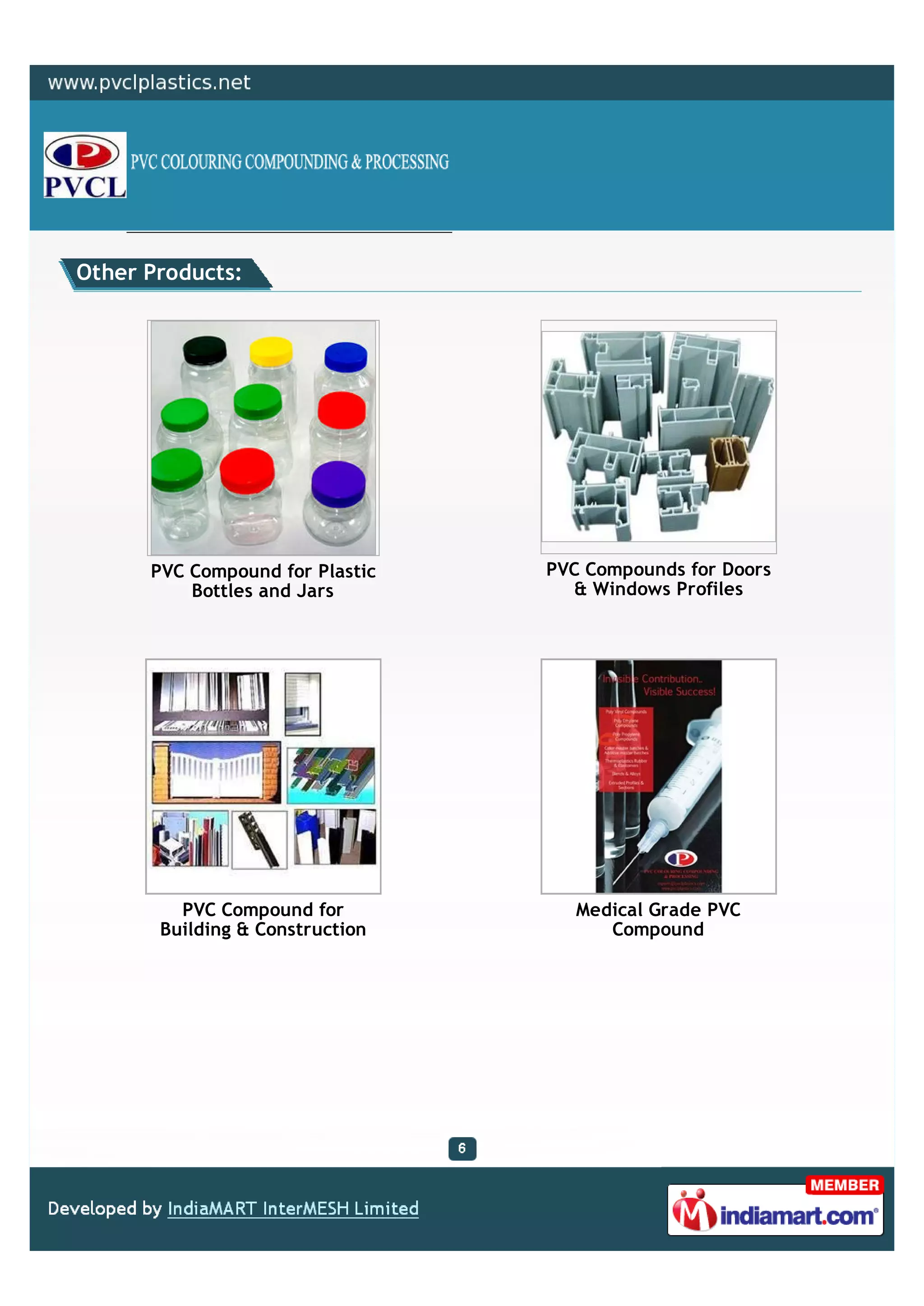 PVC Colouring Compounding & Processing, Ahmedabad, PVC Compound | PDF
