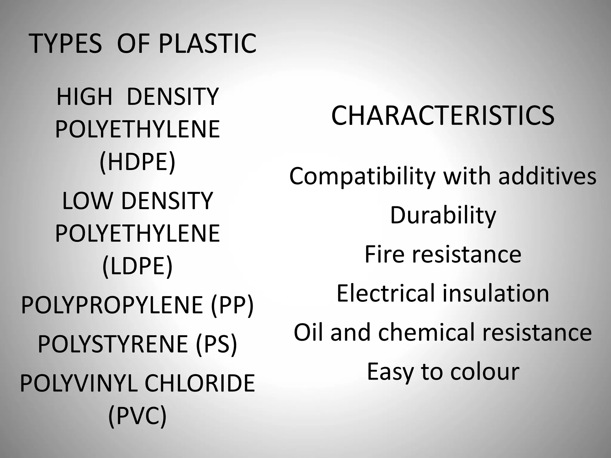 Pvc material for construction | PPTX