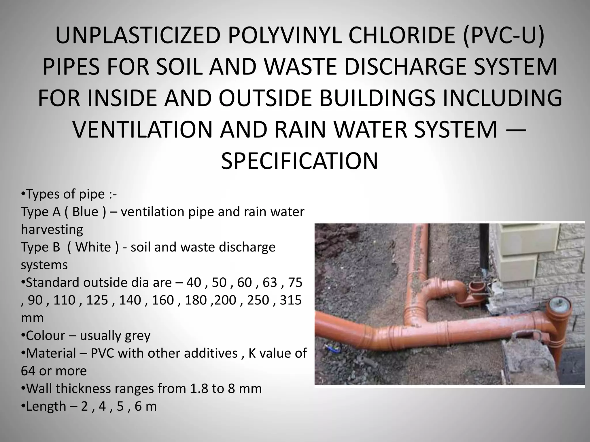 Pvc material for construction | PPT