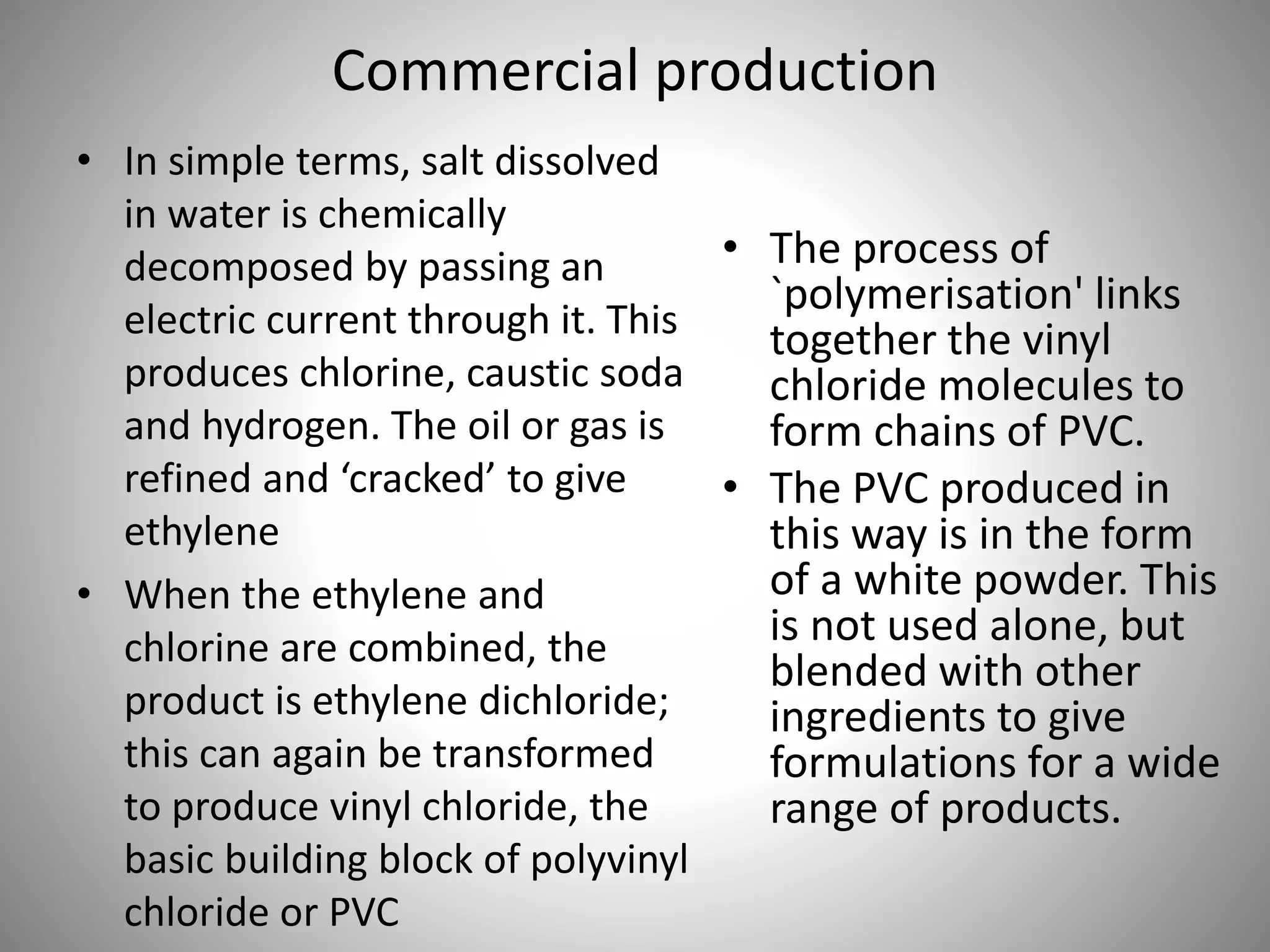 Pvc material for construction | PPTX