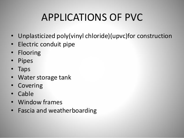 Pvc material for construction