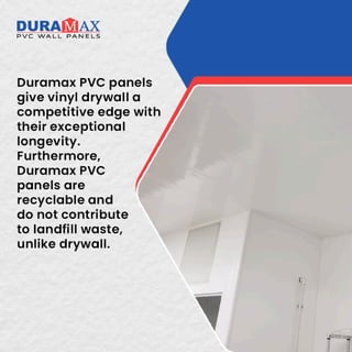 PVC Panels Are Finest Drywall Alternatives And Deliver Excellent ...